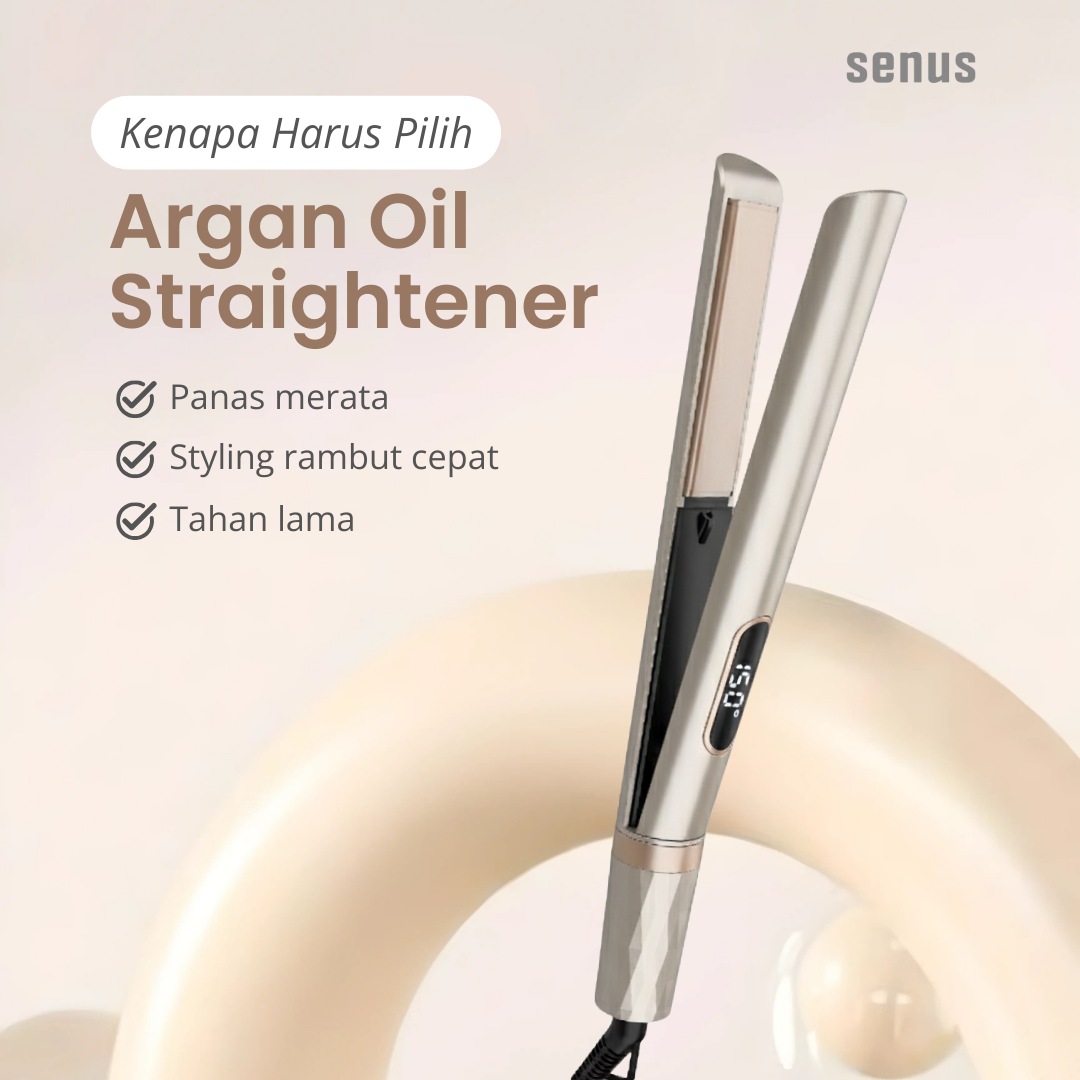Senus Hair Straightener Argan Oil