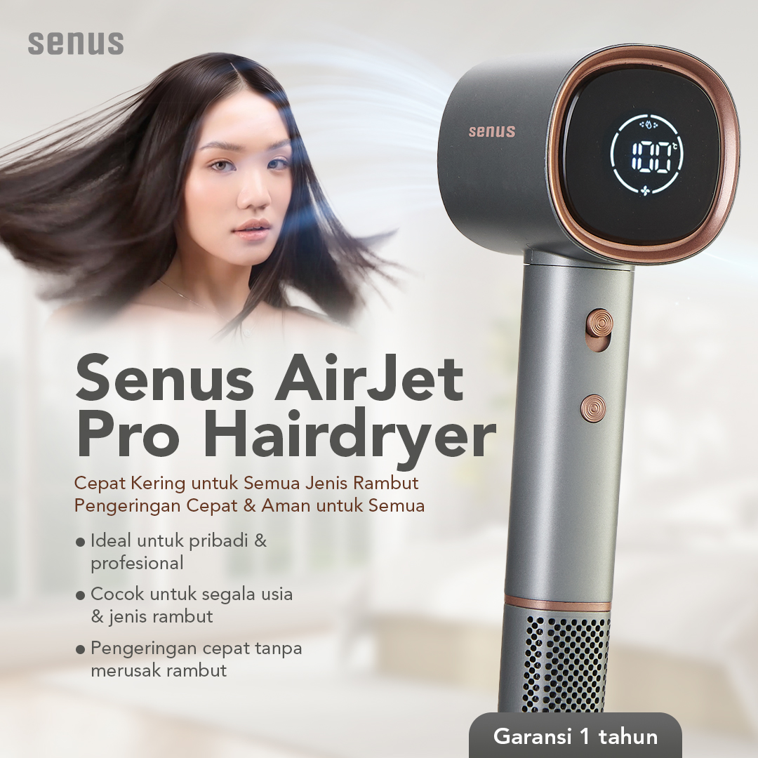 Senus Air Jet Pro Hairdryer 1600W